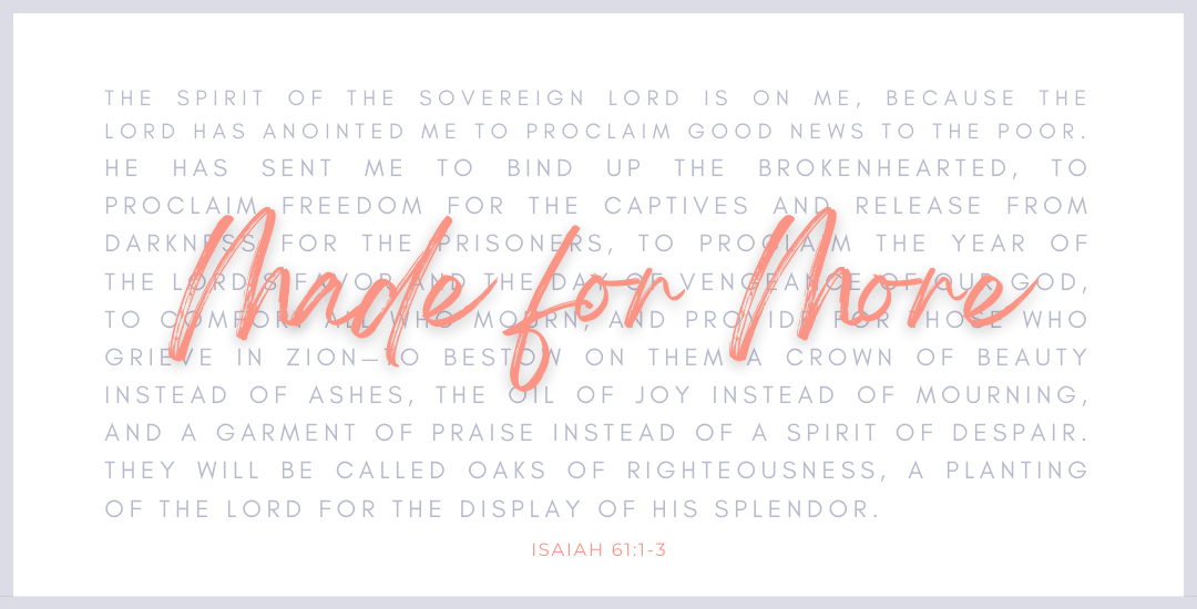 Made For More – Experience Revival