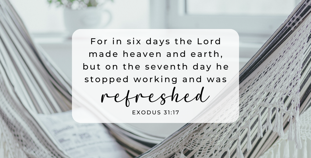 The Gift of Rest & Refreshment – Experience Revival