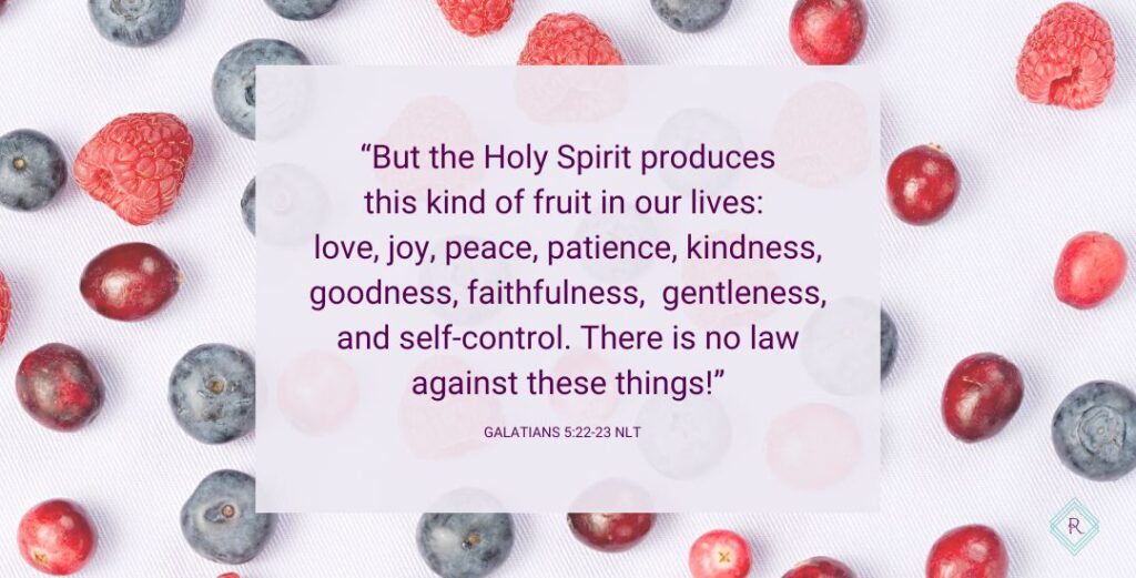 Cultivating the Fruits of the Spirit – Experience Revival